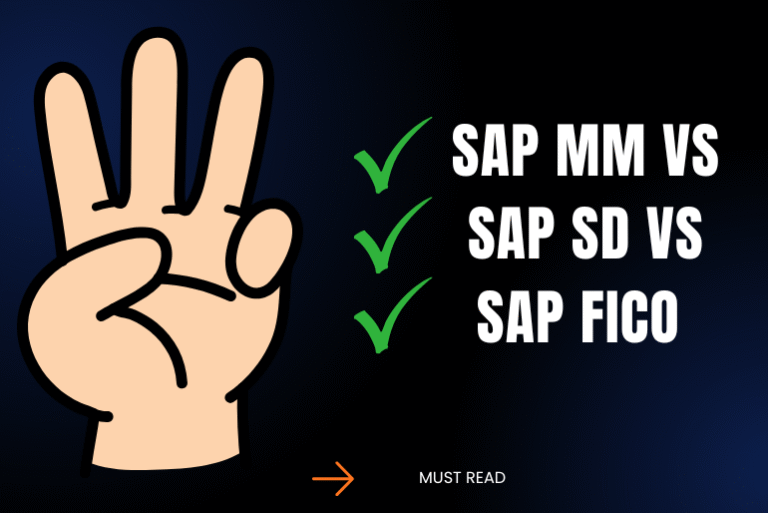 SAP MM vs SAP SD vs SAP FICO – Which Module Should You Choose ...